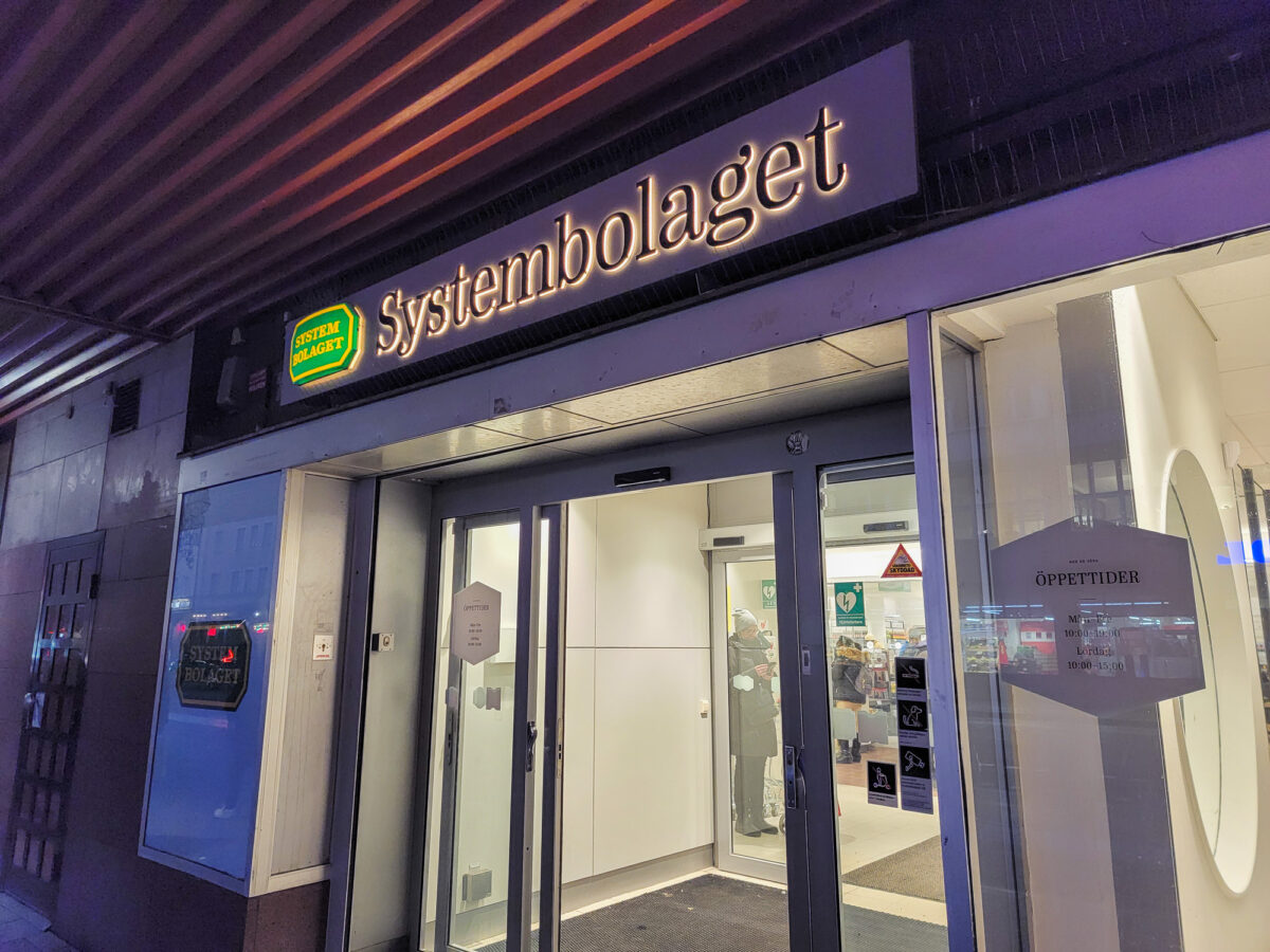 Systembolaget Offers State Sold Wine and Spirits in Sweden