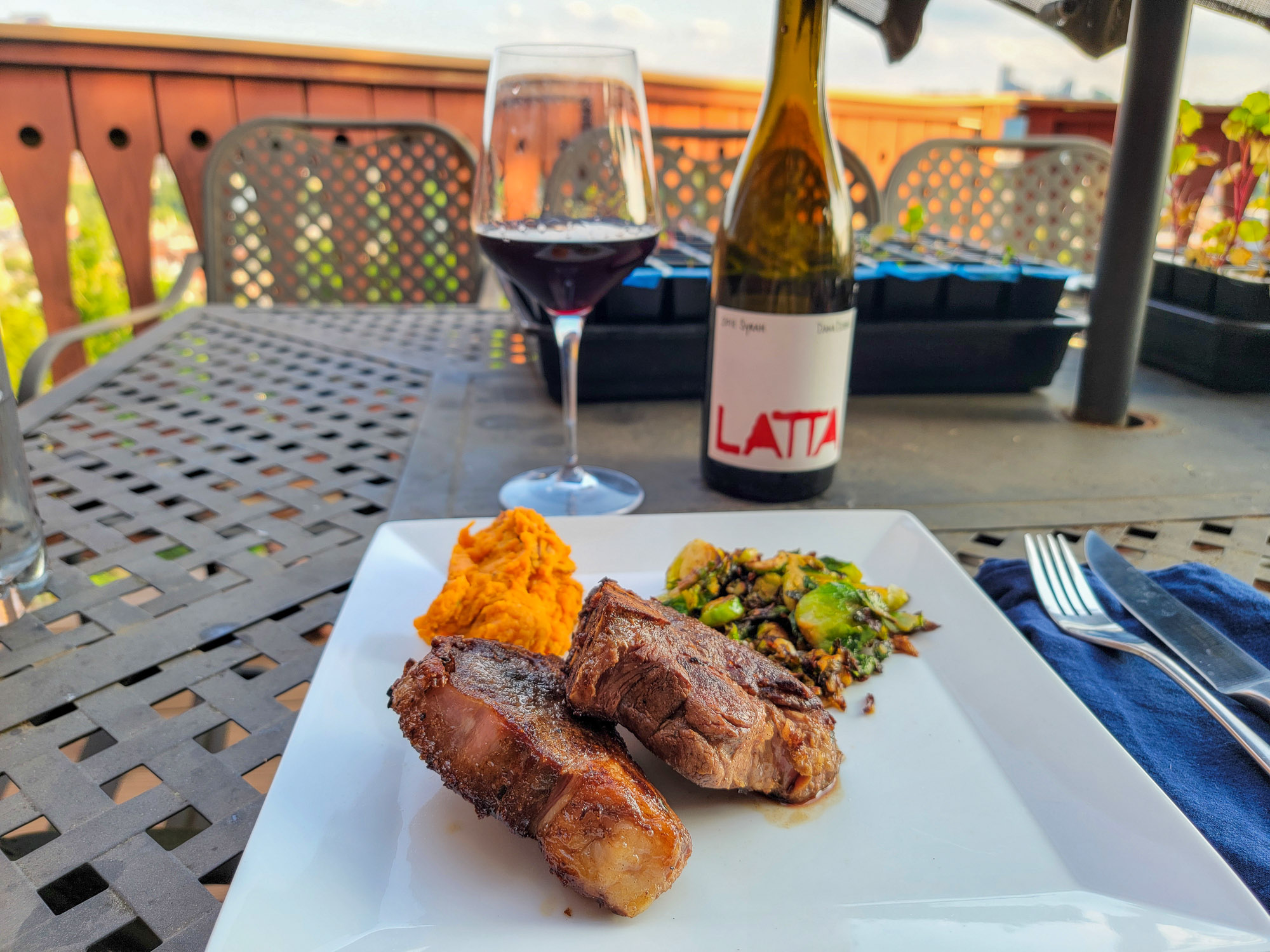 Latta Syrah Dana Dibble 2018 - A Robust Washington Syrah